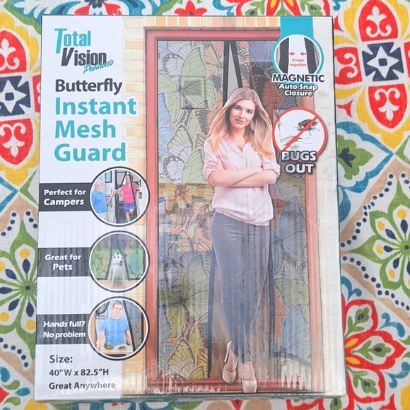 Total Vision | Other | Nwt Instant Mesh Guard Screendoor | Poshmark